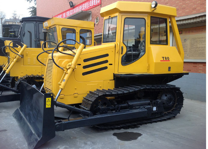 4F+2R Fixed Shaft Mechanical Gearbox Small Crawler Dozer T80 for Narrow ...