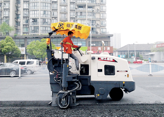 Asphalt Cold Milling Machine for 160mm Depth 500mm Width Max Milling ...