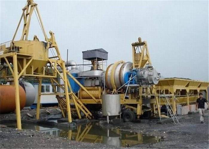 Auto Manual Switchable Mobile Asphalt Mixing Plant for Bitumen ...