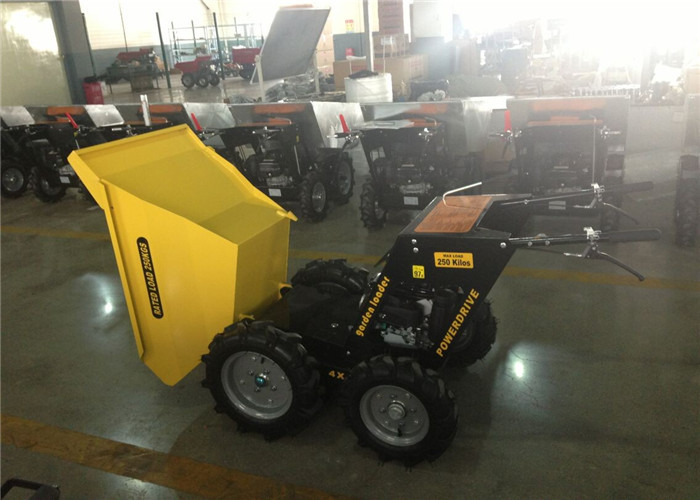 Building Construction Mini Concrete Dumper / 250kg Loading Capacity ...