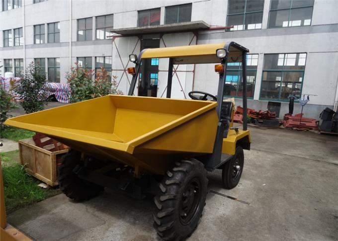 Wheel 2WD 1.5 tons Tracked Wheelbarrow Hire , Hydraulic Concrete Four ...