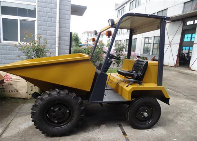 Diesel Powered Wheelbarrow with Engine , 750L Skip Capacity Tracked ...