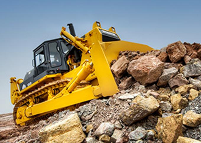 Hydraulic Drive System Heavy Bulldozer Machine with Straight Tilt ...