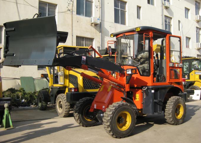 Zl12F - E Euro III Engine articulated wheel loader machine 0.6m3 Bucket ...